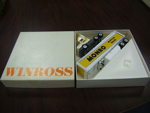 Winross Monro Muffler Brake tractor trailer MIB 1/64 New American ...