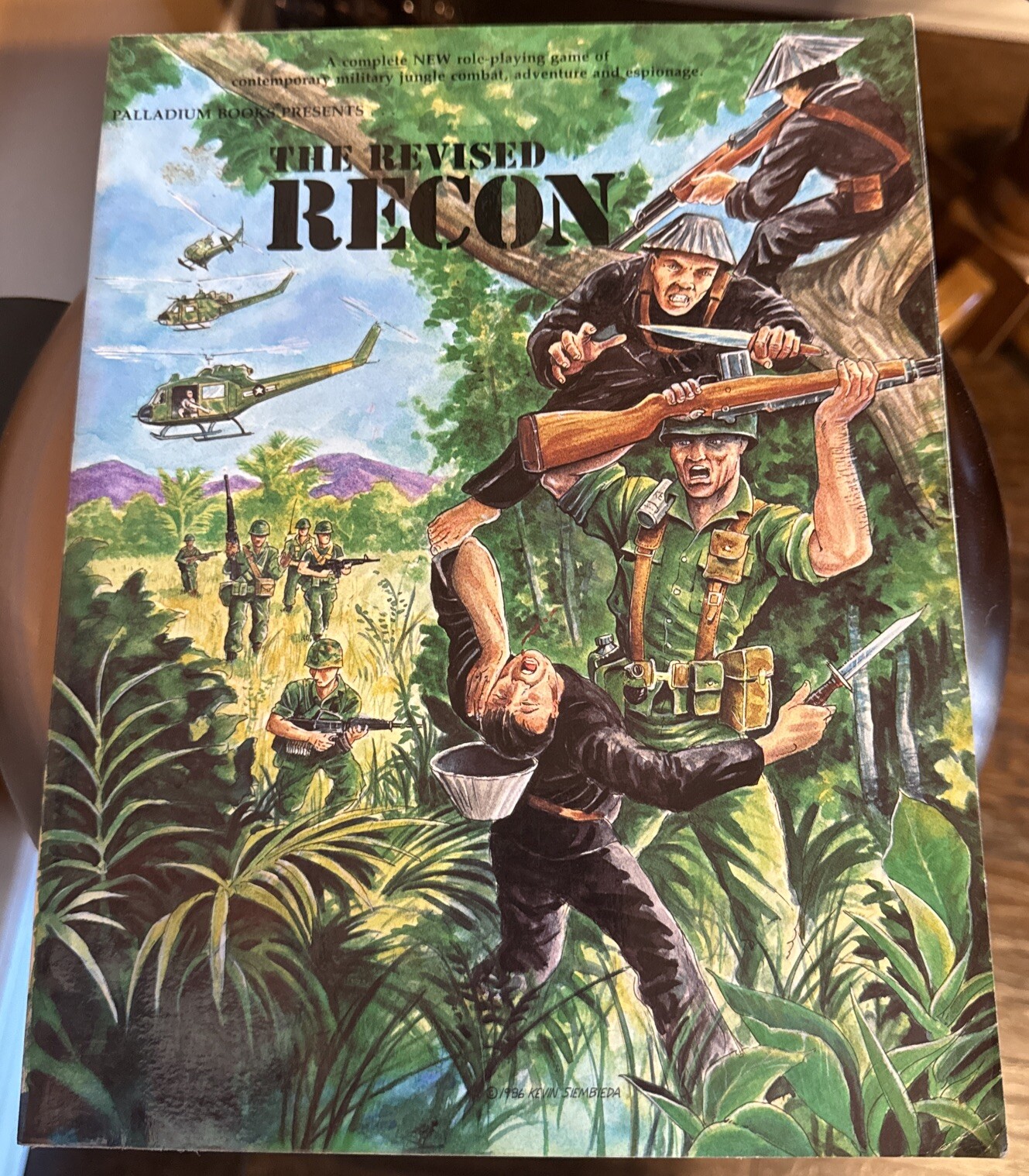 Palladium Books : THE REVISED RECON - Military Jungle Combat RPG 1988 ...