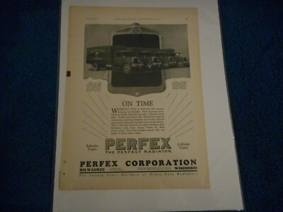 Perfex Radiator Corp. 1930 Advertisement: Northern Pacific Transport ...