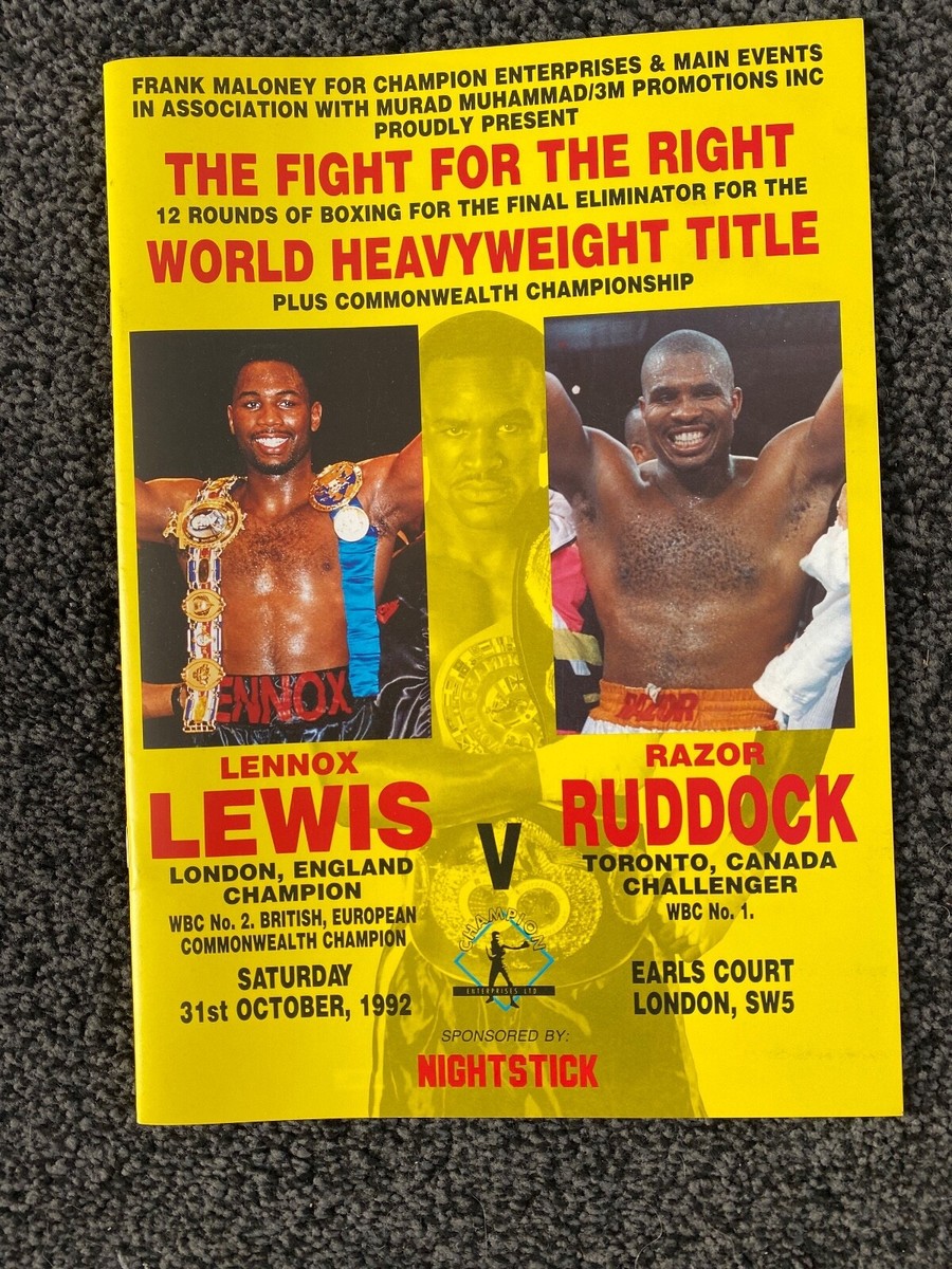 Razor Ruddock Quotes