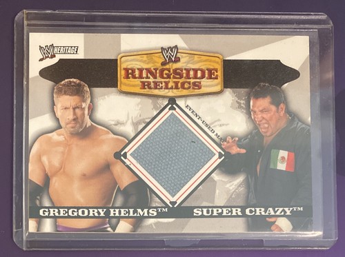 Gregory Helms/Super Crazy 2006 Topps Heritage II WWE Ringside Relics ...