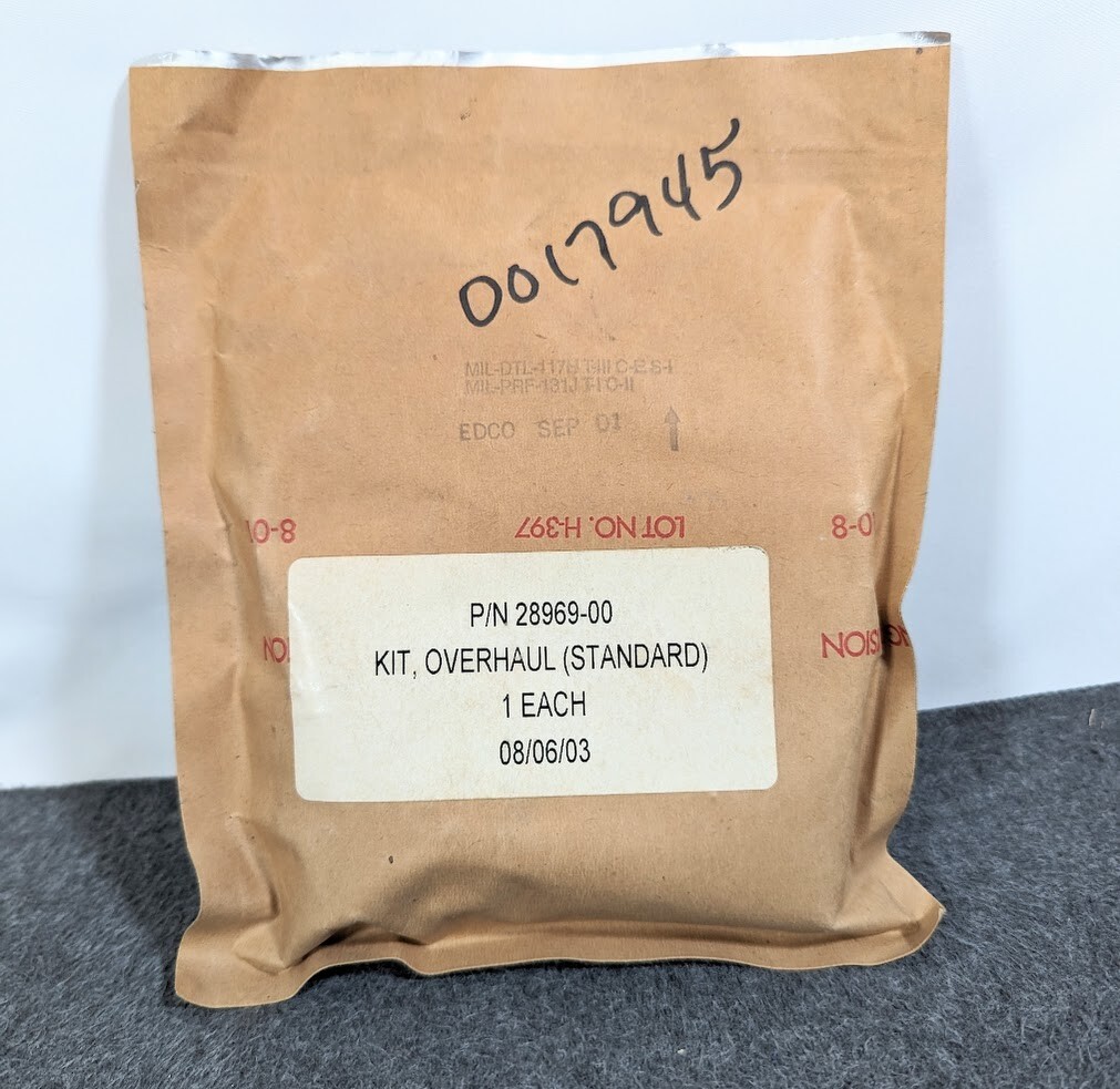SCOTT 28969-00 Standard Overhaul Kit for SCBA Air Mask for sale online ...