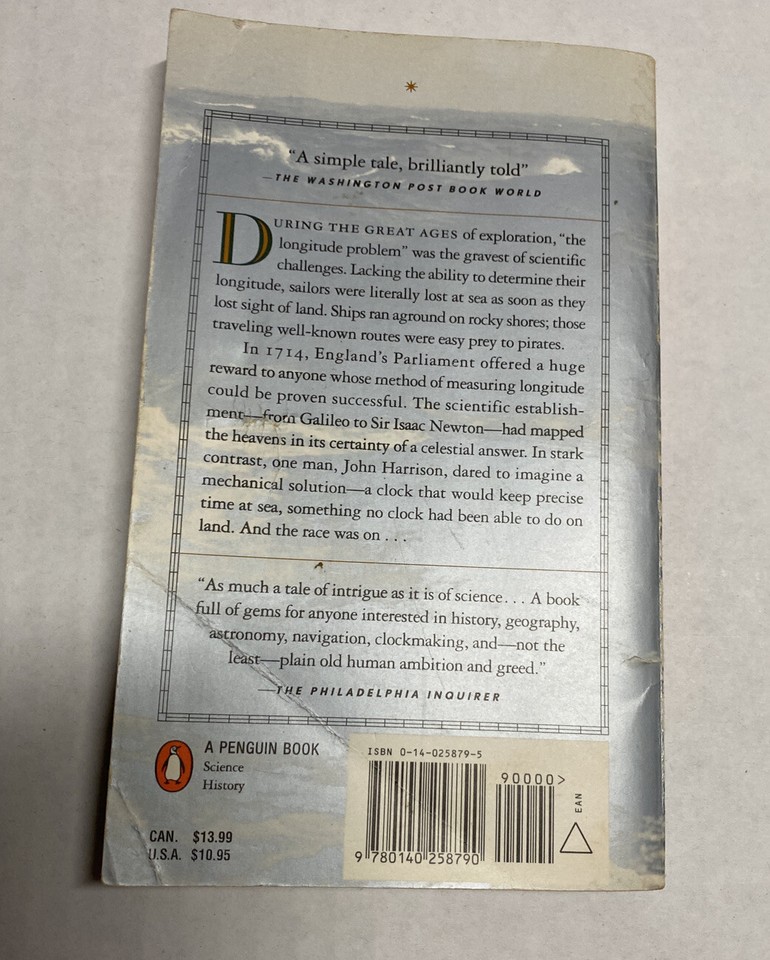Longitude : The True Story of a Lone Genius Who Solved the Greatest ...