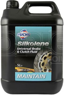 Fuchs Silkolene Universal Motorcycle Brake And Clutch Fluid 5 Litres ...