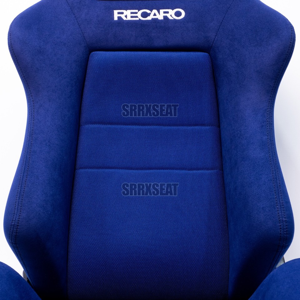Recaro SR4 Integra DC5 Blue Faux Leather Seat Trim | Right | Integrated ...
