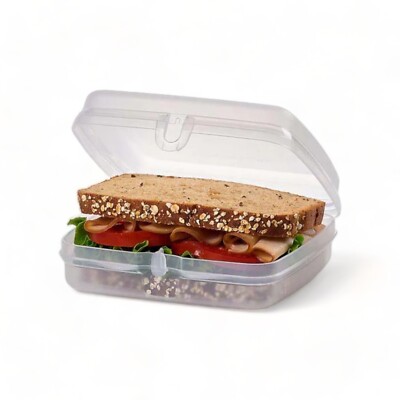Tupperware Sandwich Keeper Clear New! Ships Free! | eBay
