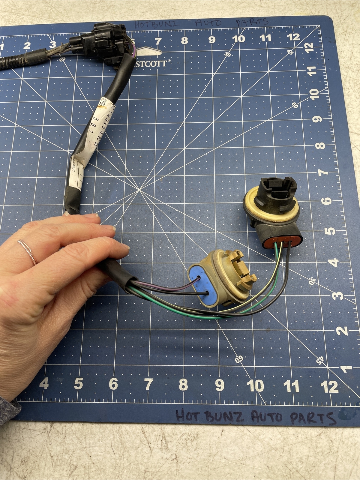 94-01 Dodge Ram Tail Light Lamp Wiring Harness W Pigtail 56021369 OEM ...