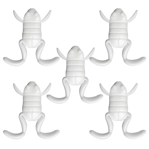 5Pcs Frog Soft Bait 10g Kick-Legged Frog Floating Bait for Bass Fishing ...