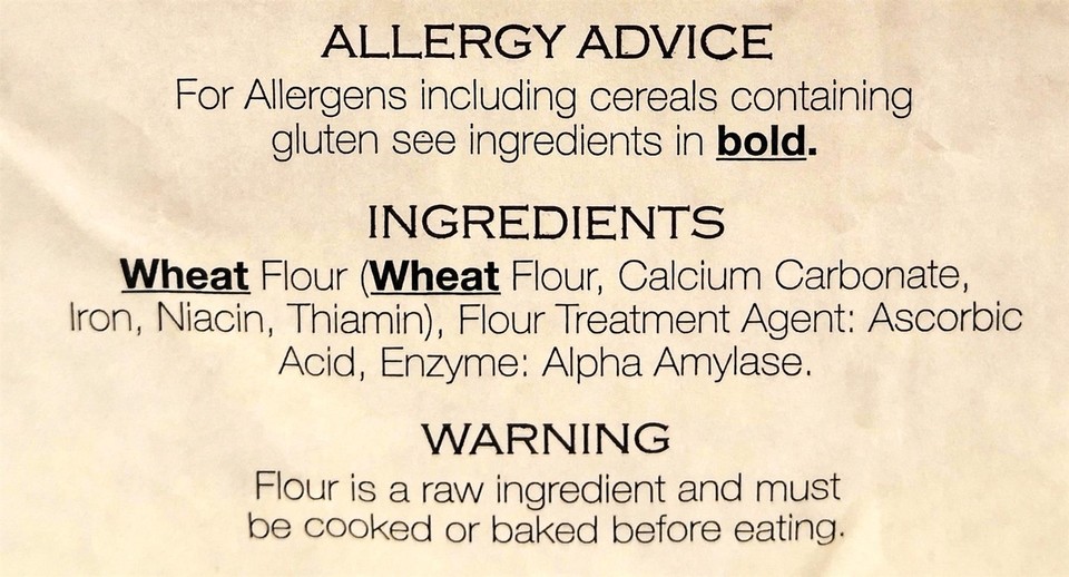 Wright's Tiara Premium White Bakers Bread Flour, 16kg | eBay UK