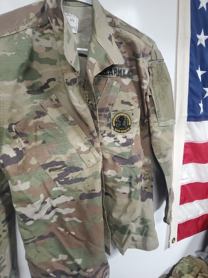 Small X Short Scorpion OCP W2 Top Uniform jacket top used w2 50/50 | eBay