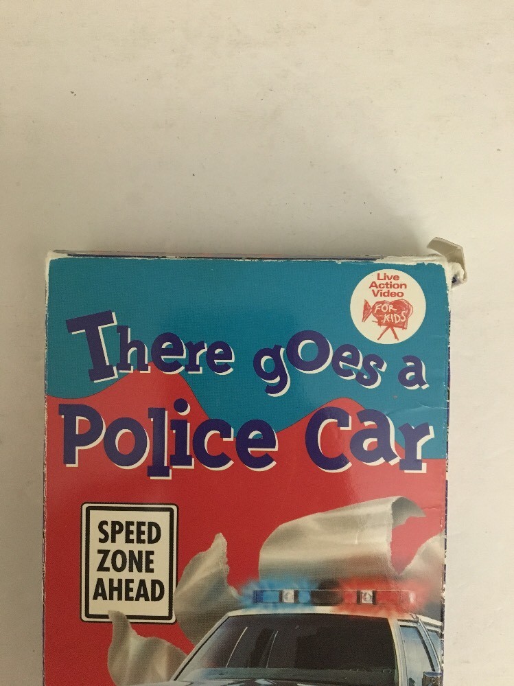 There Goes a Police Car(VHS 1994)TESTED-RARE VINTAGE COLLECTIBLE- SHIPS ...