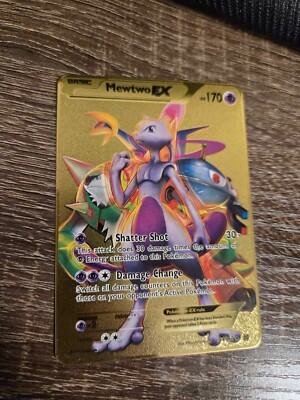 Mewtwo eX Pokemon Card Rainbow VMAX GX EX GX Rare limited 1st edition ...