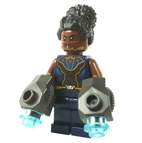LEGO® Marvel Studios Shuri MInifigure Dark Blue Top Blasters Infinity ...