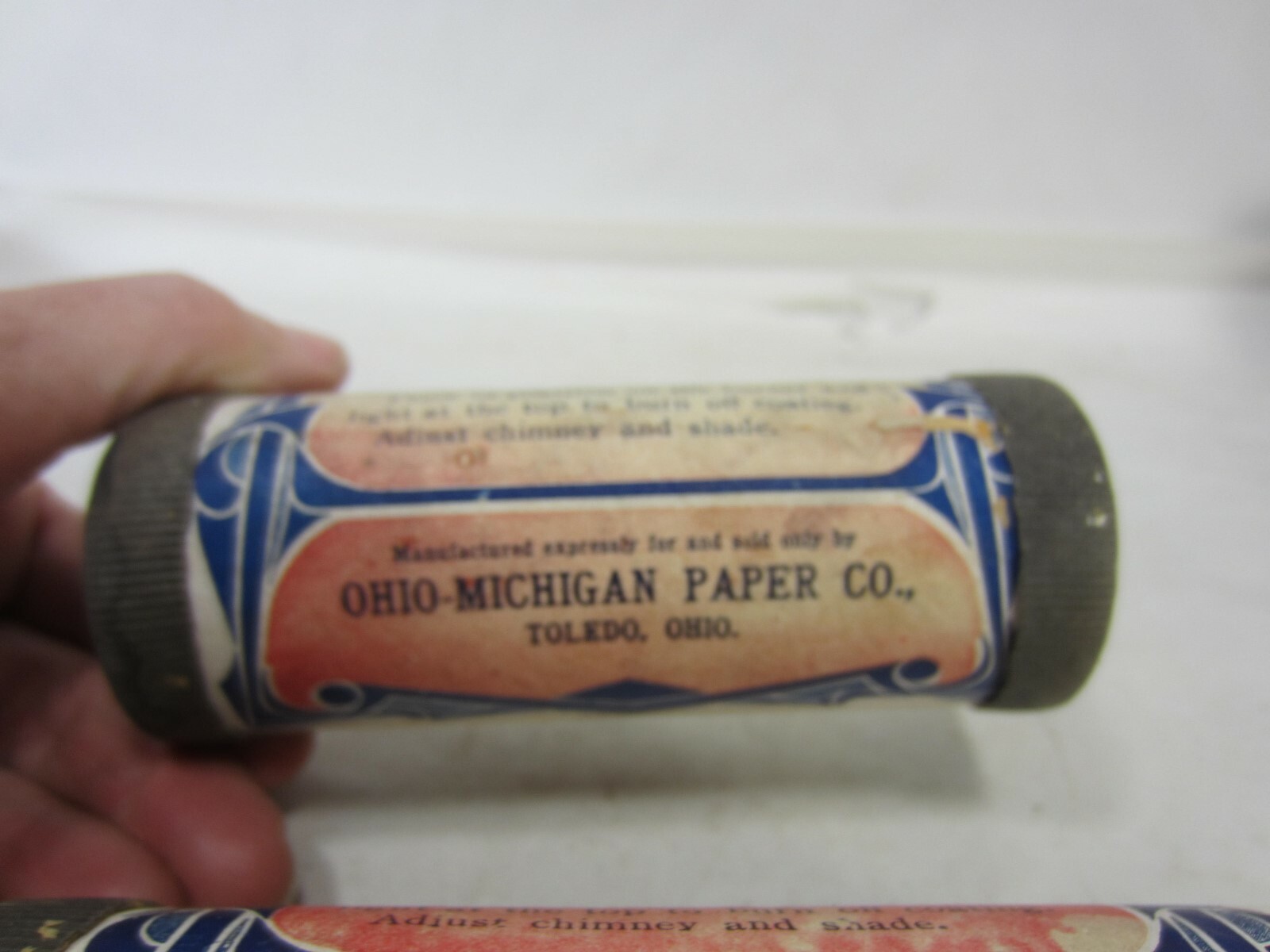 2 Vintage Ohio Michigan Paper Co. Night Owl Lamp Mantles | eBay