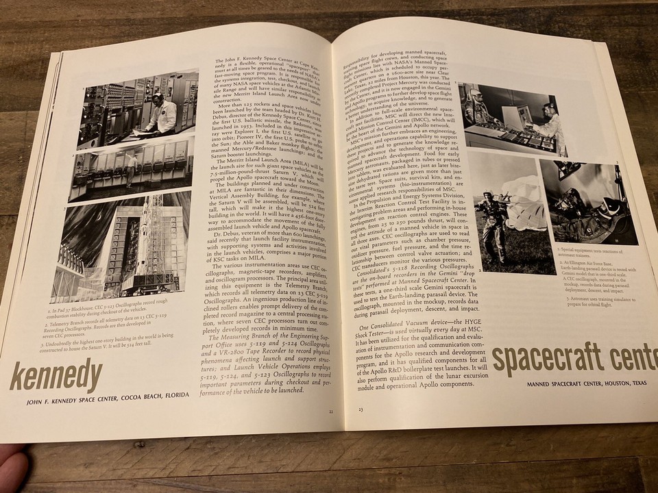 Rare Consolidated Electrodynamics Corporation CEC Recording NASA ...