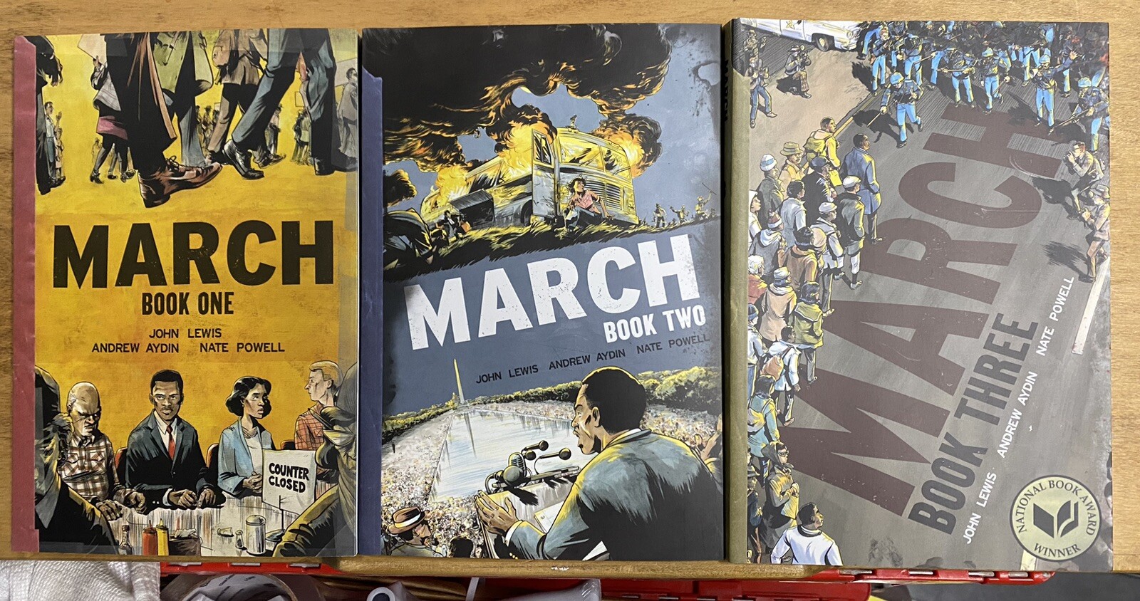 March Complete Book Series: John Lewis Graphic Art Novels | eBay