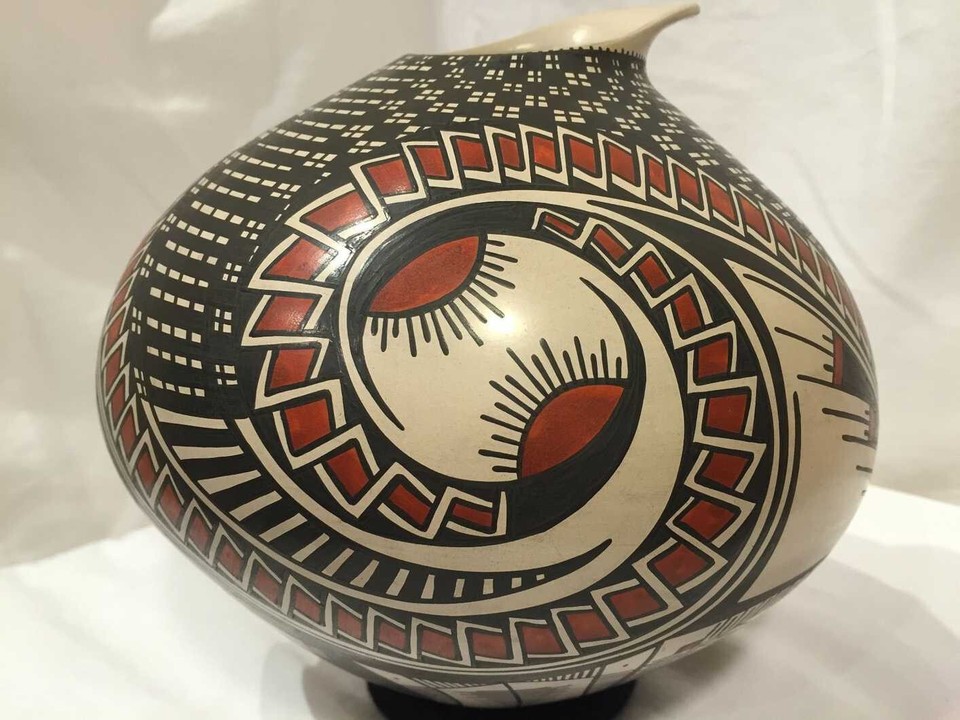 Mata Ortiz Pottery, Mauro Quezada, 7x9.5 | eBay