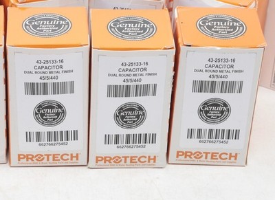 PROTECH Capacitor 45/5/ 440 DUAL ROUND 43-25133-16 lot of 6 | eBay