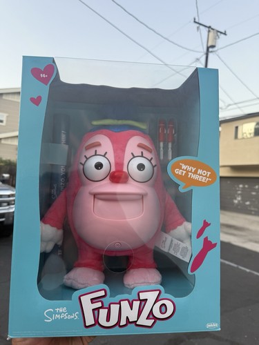 The Simpsons Funzo Doll Talking Furby Parody Jakks Pacific 2025! | eBay