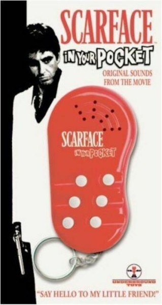 High Collectable Quality Scarface in Your Pocket Talking Keychain for ...