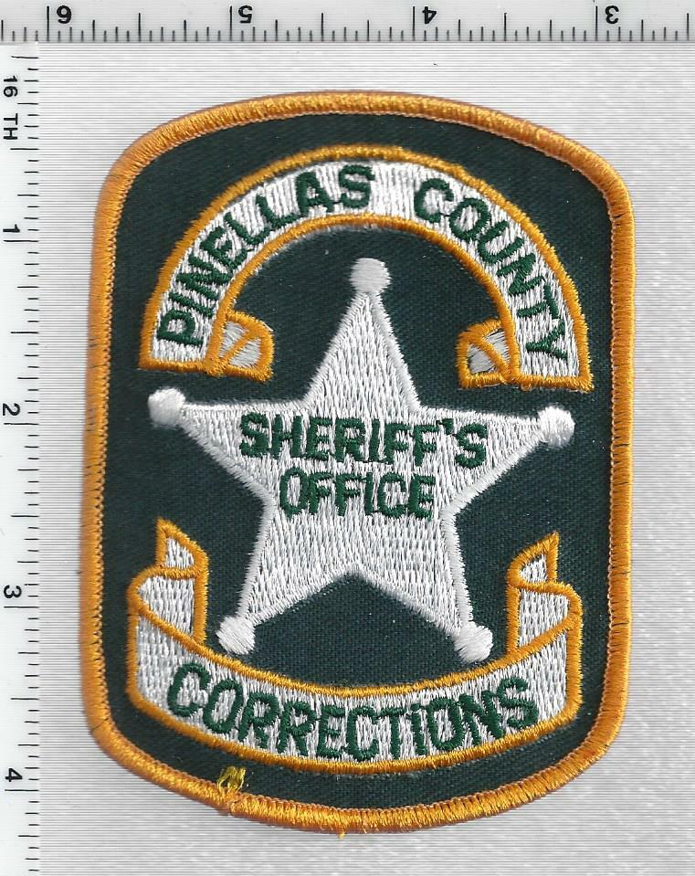 Pinellas County Sheriff's Dept (Florida) 1st Issue Corrections Shoulder ...