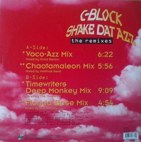 CBlock Shake Dat Azz The Remixes 12" Vinyl Schallplatte 011 | eBay