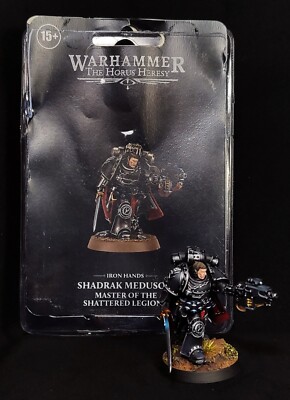 Shadrak Meduson – Master of the Shattered Legions Iron Hands painted ...