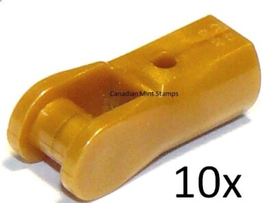 New Lego 10x Pearl Gold Bar Holder with Handle 23443 49755 | eBay