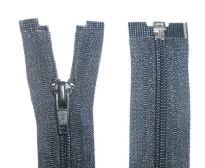 UNI Zip, Nero, Misura 9 "/ 23CM, Denti Nylon, Aperto End, Intorpidire 5 ...