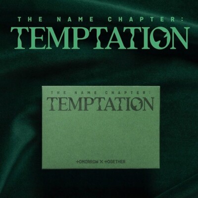 TXT Album THE NAME CHAPTER TEMPTATION Weverse Albums Ver. QR+P.Card ...