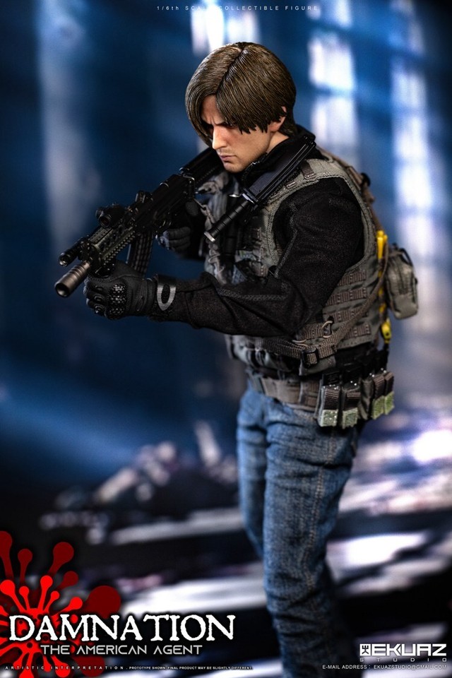 Pre-order EKUAZ STUDIO EKS09 1/6 Damnation The American Agent Leon ...