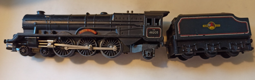 Princess Victoria 00 Gauge Model Train engine - Black - 7.p. 46205 loco ...
