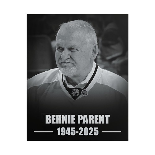 Bernie Parent Poster - Bernie Parent Memorial, Gift For Fans, Trendy ...