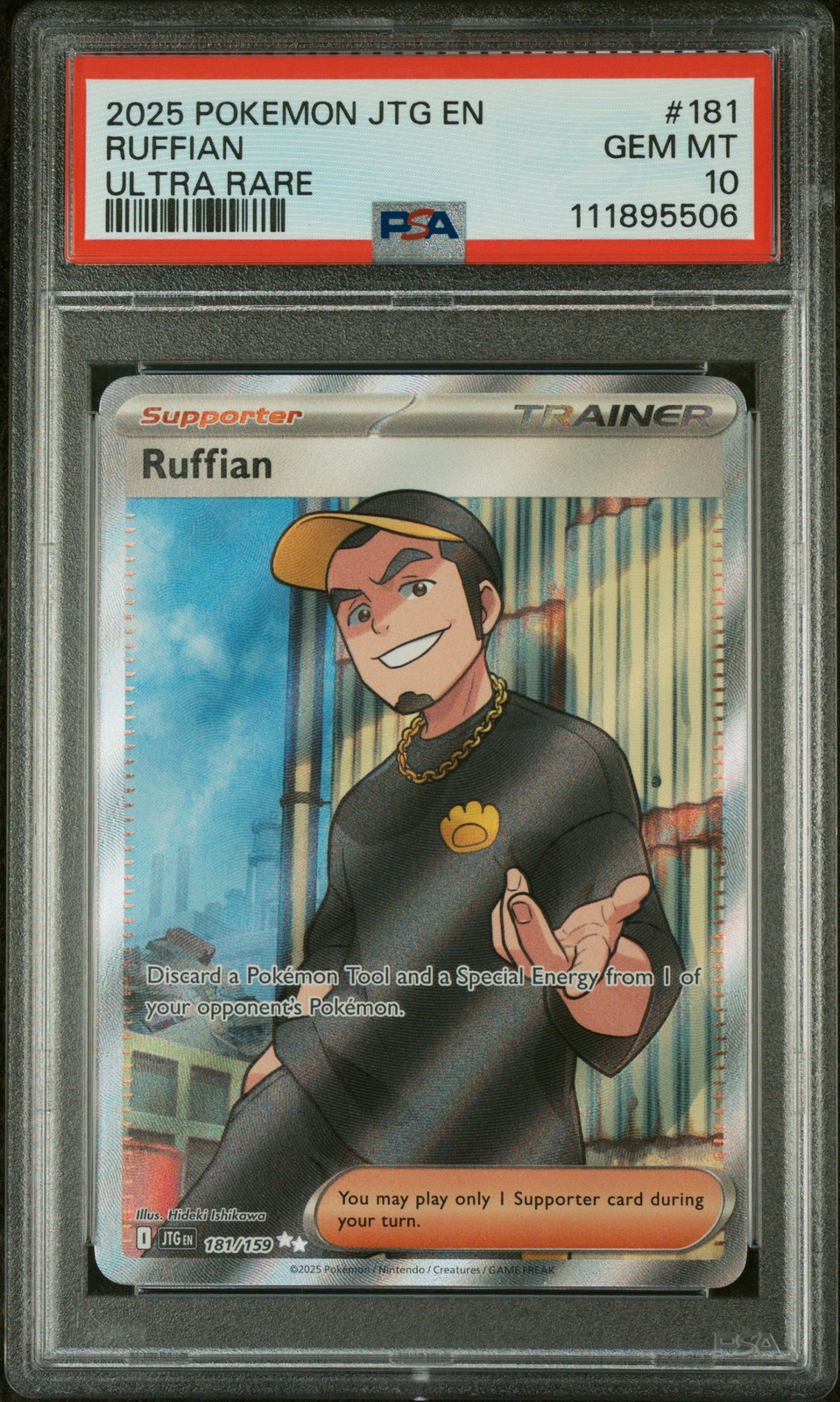 Ruffian 2025 Scarlet & Violet: Journey Together #181/159 Ultra Rare ...