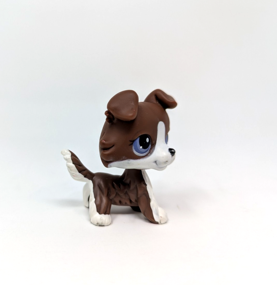 Authentic LPS Littlest Pet Shop No # Chocolate Brown White Puzzle ...