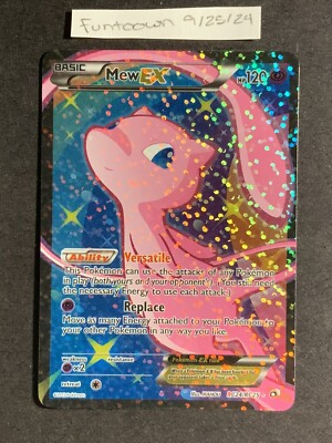 Pokémon TCG Mew-EX Legendary Treasures RC24/RC25 Full Art Ultra Rare NM ...