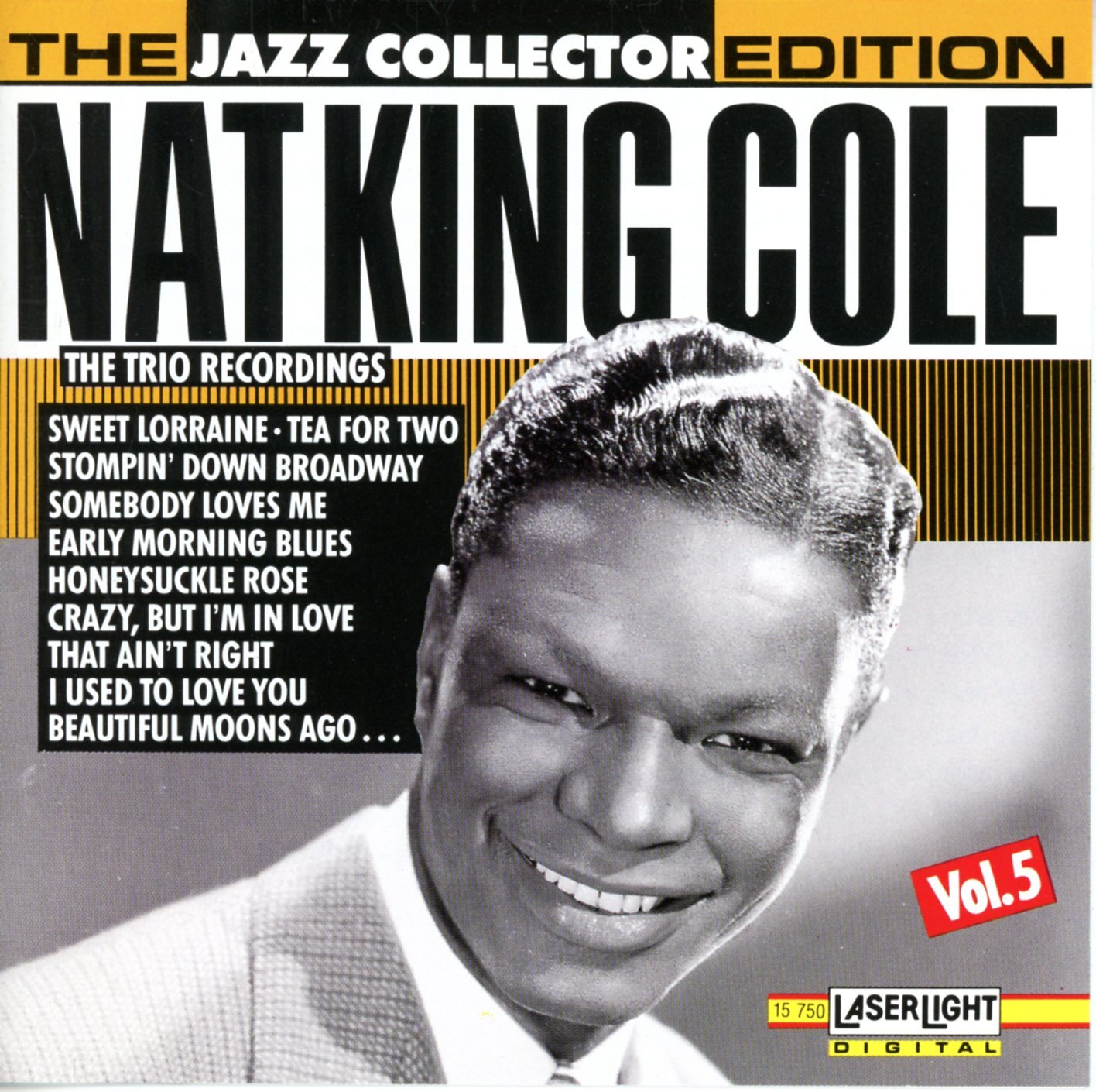 Nat King Cole The Trio Recordings Vol. 5 Jazz Collector Edition (CD ...
