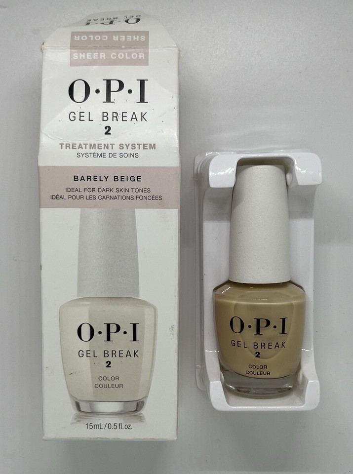 OPI Gel Break 2 Sheer Color Treatment System NTR05 - 15ml/0.5 oz ...