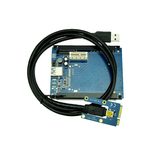 Mini PCIE to PCIe 1x Slot Adapter Mini PCIe to PCI express 1x Riser ...