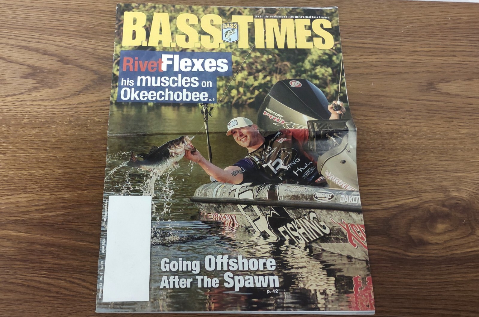 BASS Times Magazine April 2023 Tyler Rivet Cover, Going Offshore After ...
