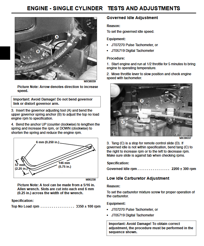 John Deere Tractor D100 D110 D120 D130 Technical Service Repair Manual PDF USB | eBay
