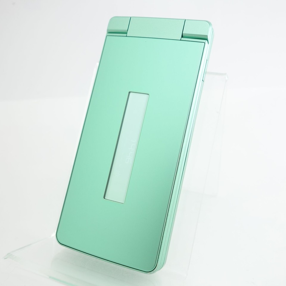 SHARP AQUOS Keitai 3 805SH Softbank Unlocked Green SIM Free flip phone ...