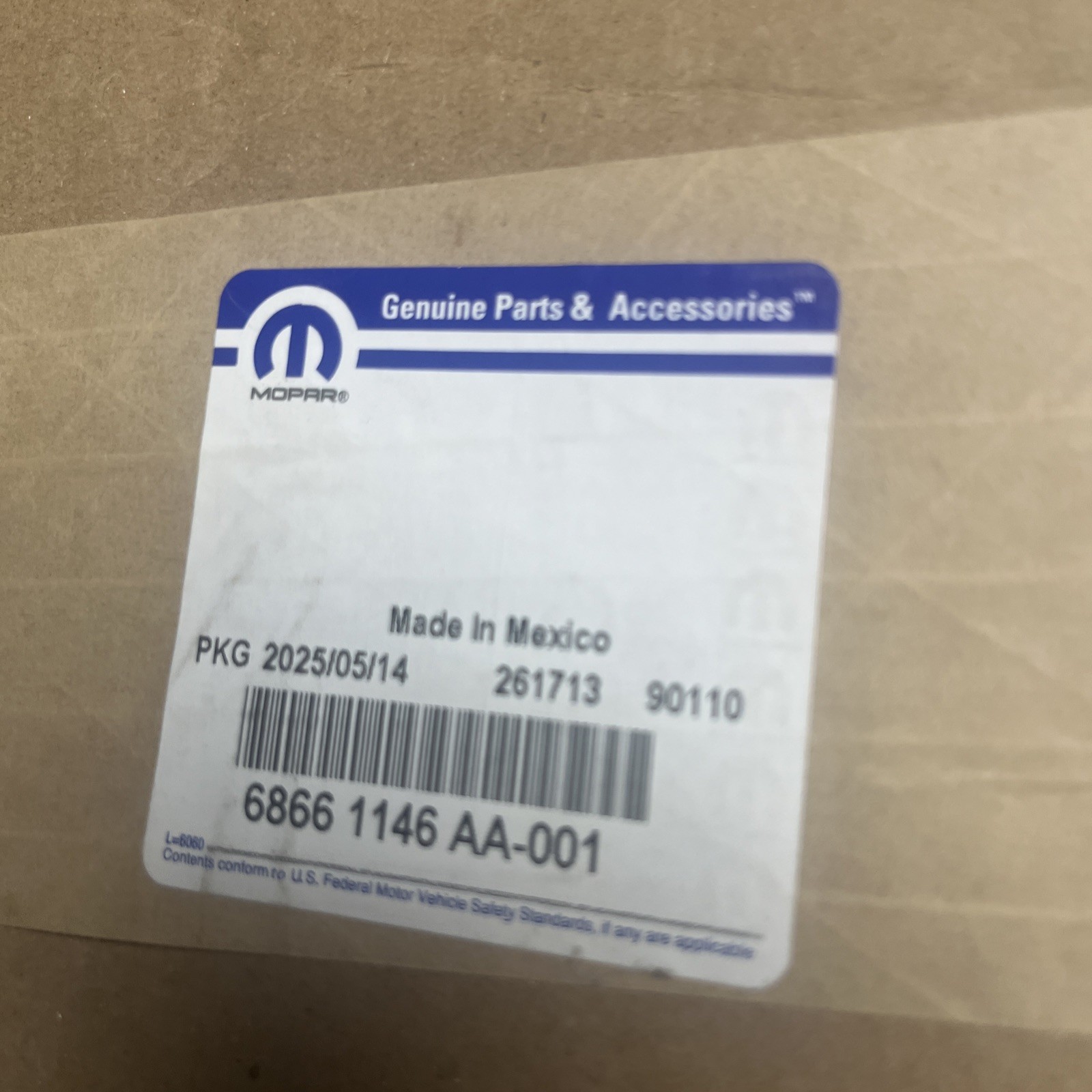 68661146AA Genuine OEM Mopar Intake Camshaft 3.6L Left Side Complete ...