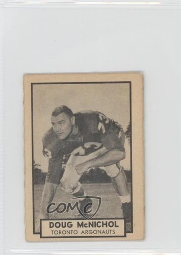 1962 Topps CFL Doug McNichol #139 | eBay