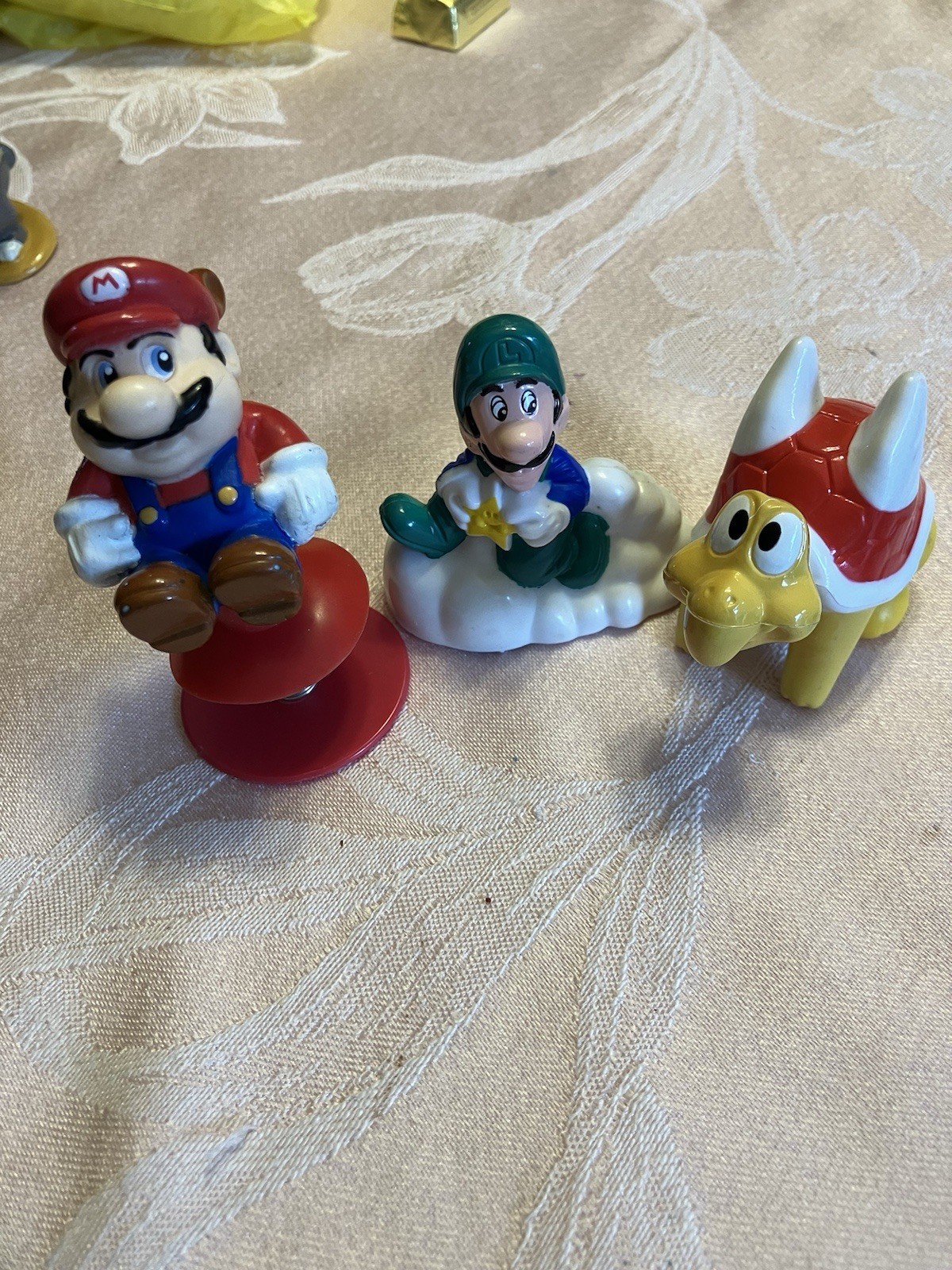 Vintage 1989 Nintendo Super Mario Bros. KOOPA , LUIGI & JUMPER MARIO ...