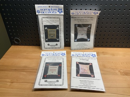 Lot Of 4 Periwinkle Promises Sampler Accents Cross Stitch Kits | eBay ...