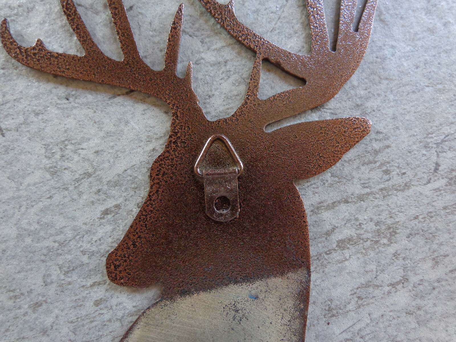 Small Buck Deer Head Plasma Cut Metal Wall Art 8" T Different Colors ...