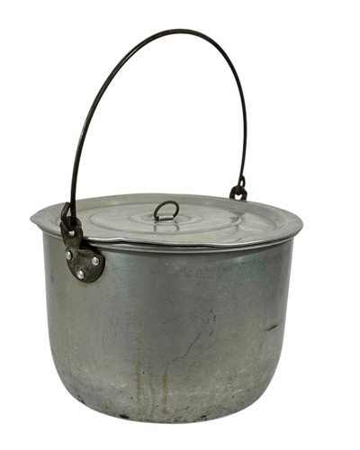 Wear Ever Aluminum Camping Kitchen Cook Pot With Bail Handle & Lid ...
