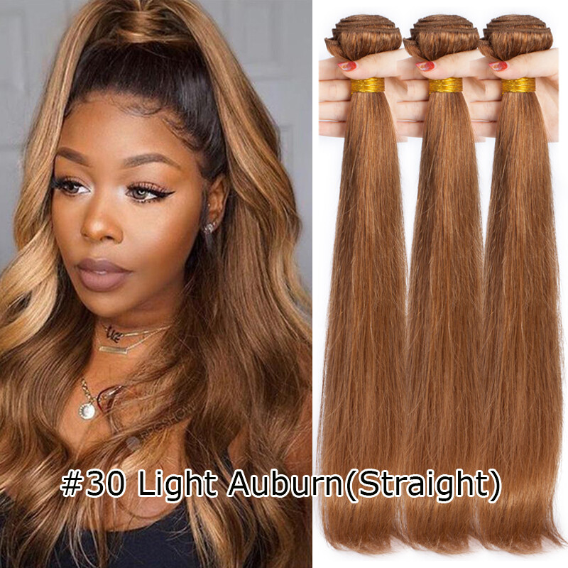 Light Auburn Ombre Hair