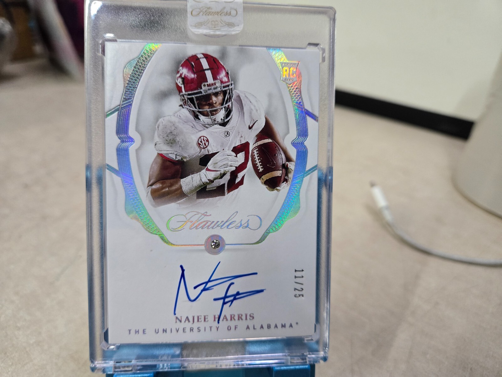 Najee Harris 2021 PANINI FLAWLESS ROOKIE AUTOGRAPH CARD RC AUTO /25 | eBay
